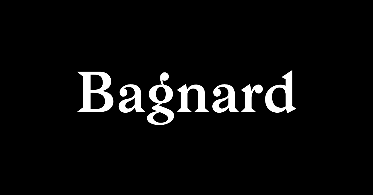 Bagnard Free Font