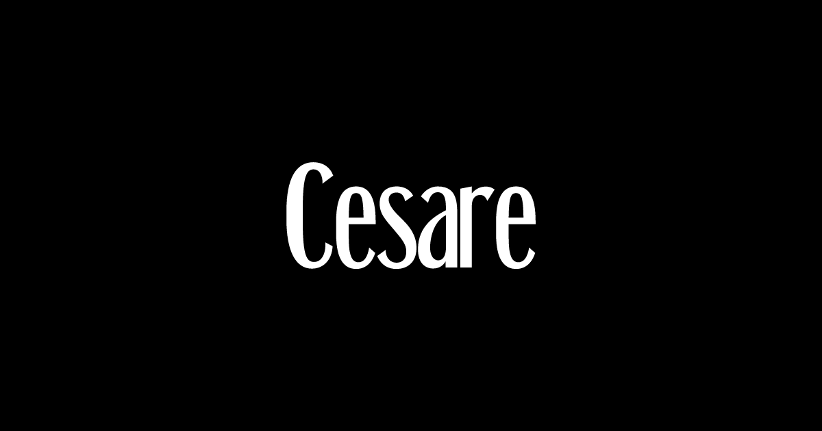 Cesare Free Font