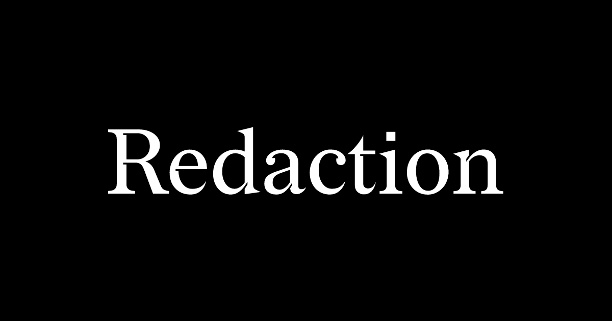 Redaction Free Font