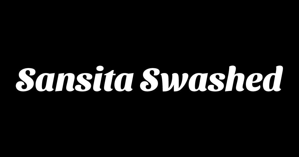 Sansita Swashed Free Font