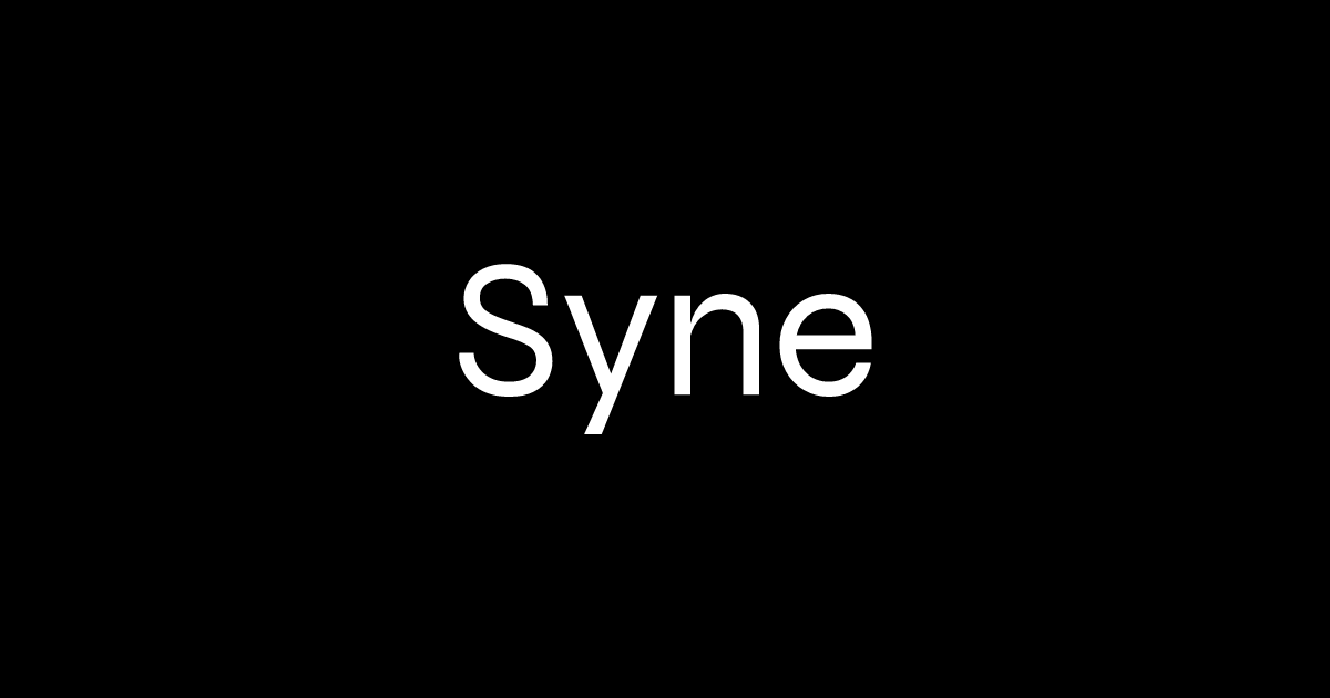 Syne Free Font