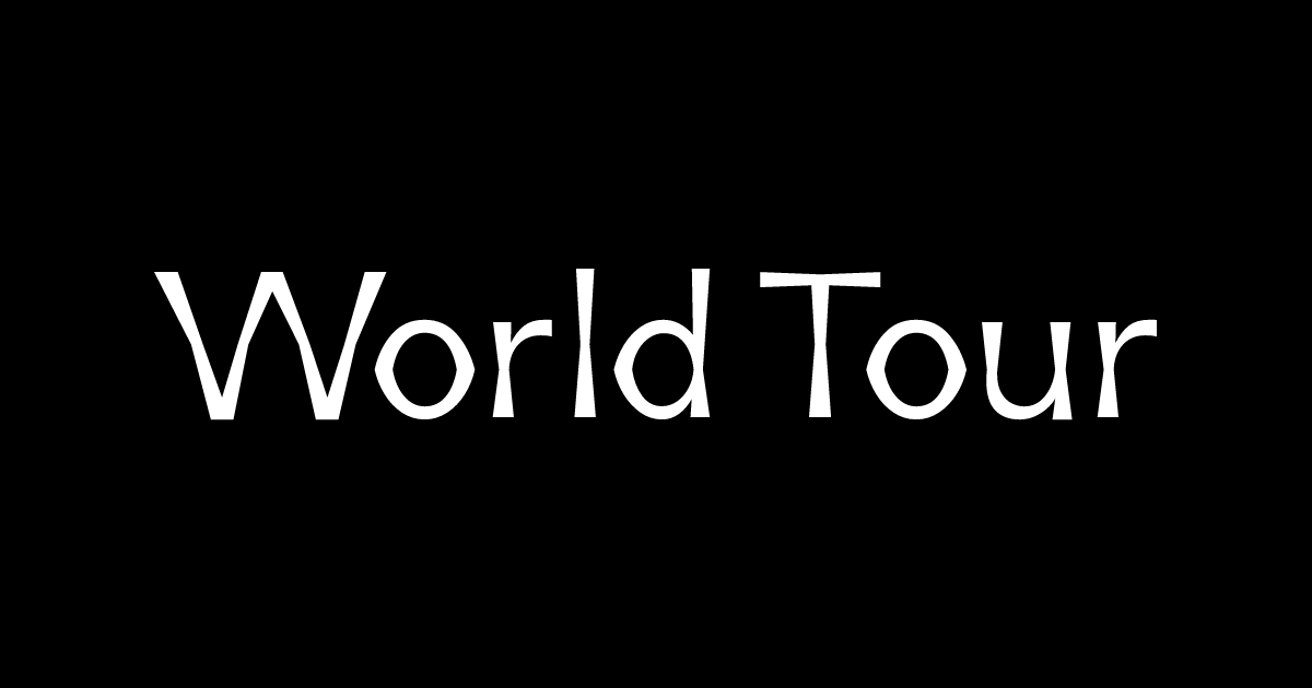 World Tour Free Font